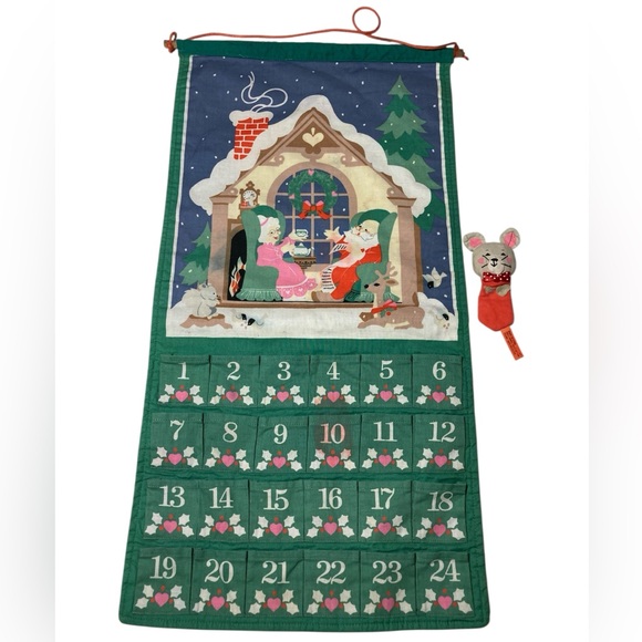 Avon | Holiday | Vtg 987 Avon Countdown To Christmas Advent Calendar ...